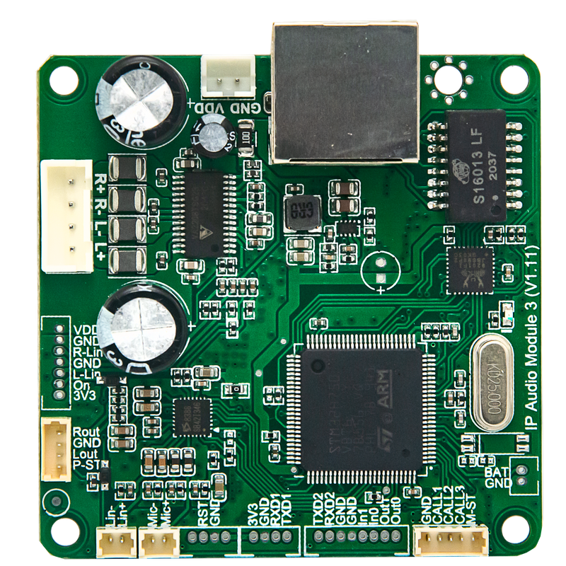 SIP Audio Module with Audio Output Interface Sinrey 2401T PCB Module ...